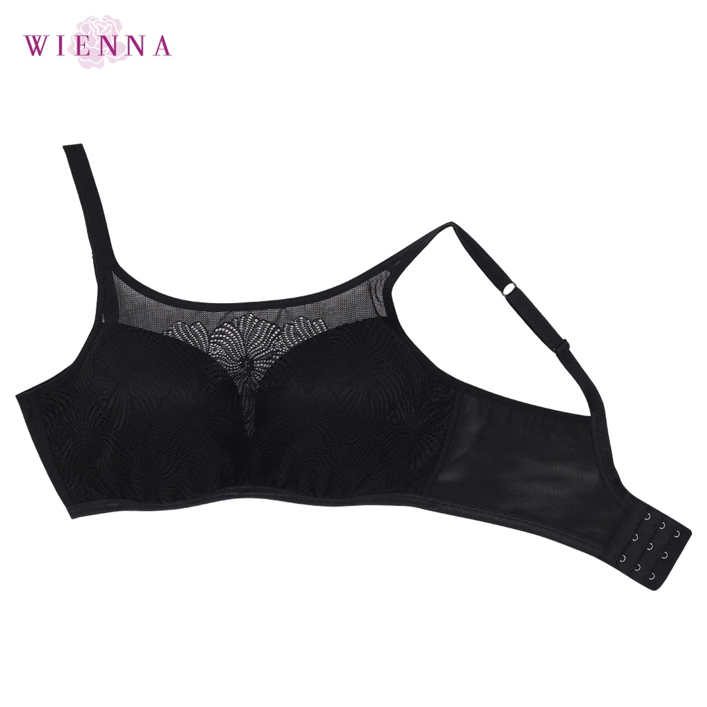 WIENNA Luxury DB21900 ชุดชั้นในเวียนนา มีโครง สีแดง ROSE LILLY ...