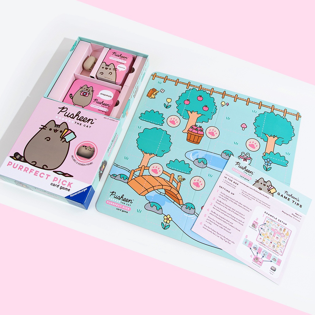 Pusheen - มีไฟล์คู่มือภาษาไทย Pusheen Board Game - Card Game - บอร์ดเกม ...