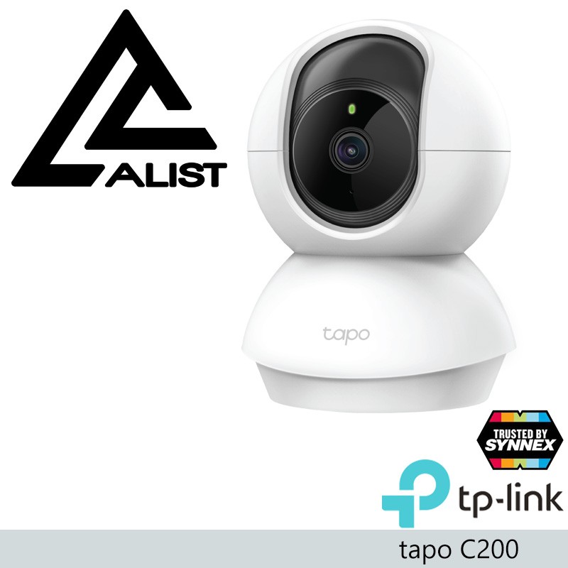 TP-Link Tapo C200 มีรับประกัน 2 ปี โดยSYNNEX Security Camera 360 คมชัด ...