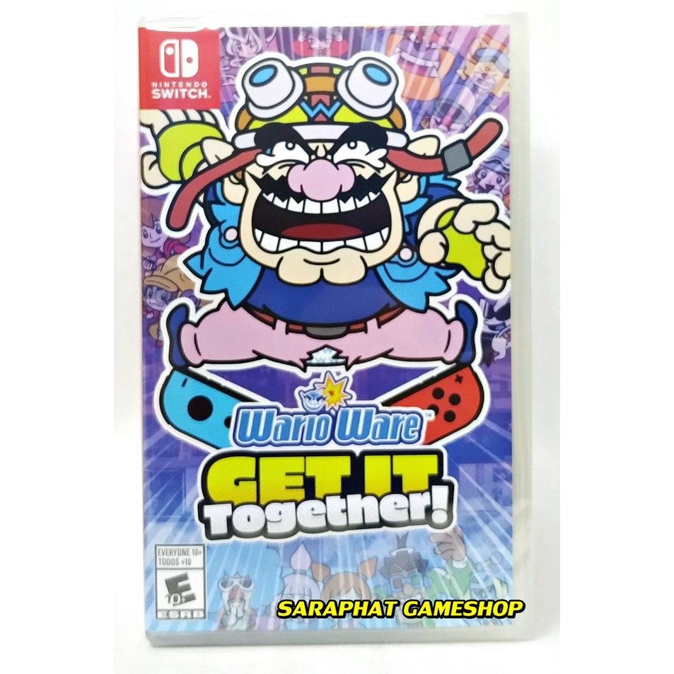 พร้อมส่ง Nintendo Switch WarioWare Get It Together ปก USASIA ภาษาอังกฤษ ...