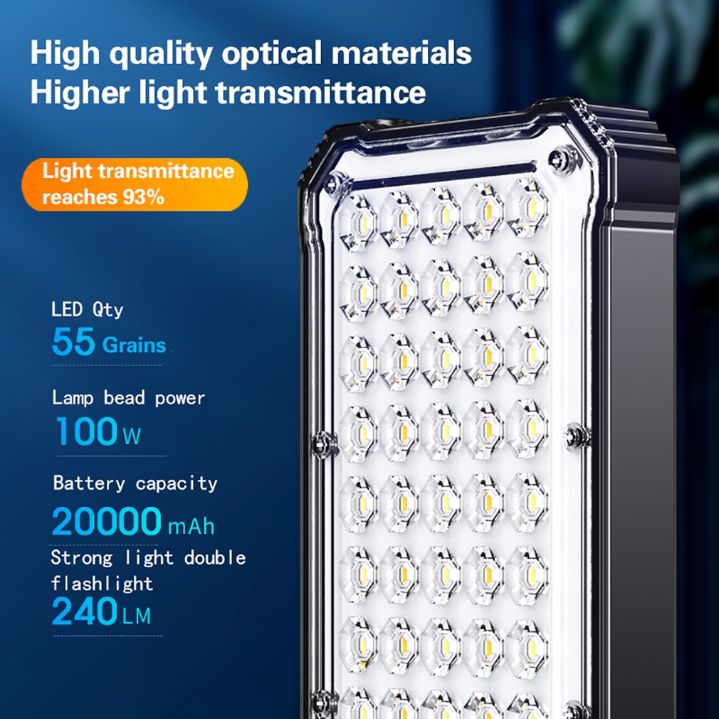 20000mAh Camping Lantern Portable Emergency Light Dimmable Tent Bulb ...