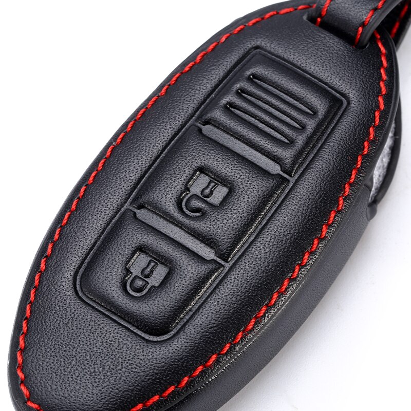 เคสหนังกุญแจรถยนต์ สำหรับ Nissan Teana X - Trail Murano March Genis Tiida Qashqai Livina Sylphy ...
