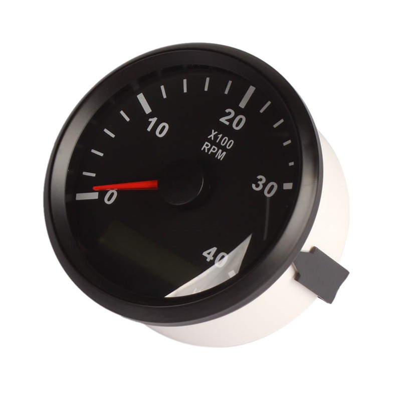 เครื่องวัดรอบเครื่องยนต์ Rpm Tachometer Gauge Wema หน้าจอ Lcd 1224V 0 ...