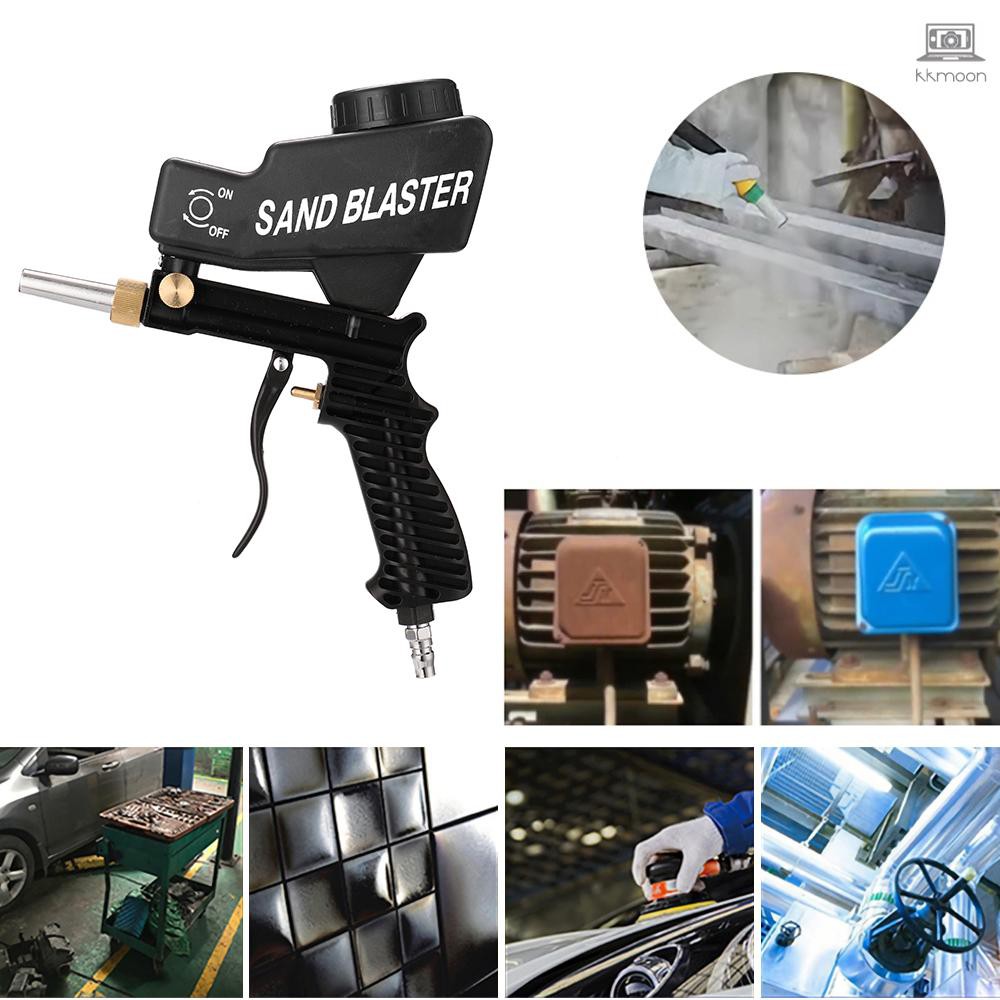 Portable Gravitation Sandblasting Machine Pneumatic Sand Blasting Set ...