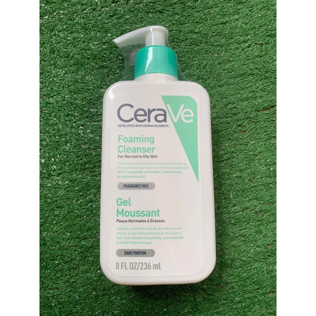 CeraVe SA Smoothing Cleanser Hydrating Gel Moussant Moisturizing Lotion ...
