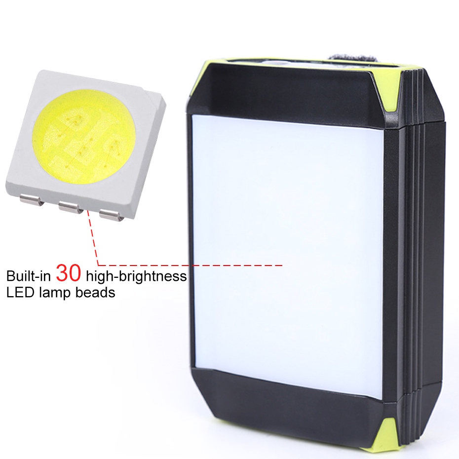 Hot StockFlasher Mobile Power Bank Flashlight USB Port Camping Tent ...