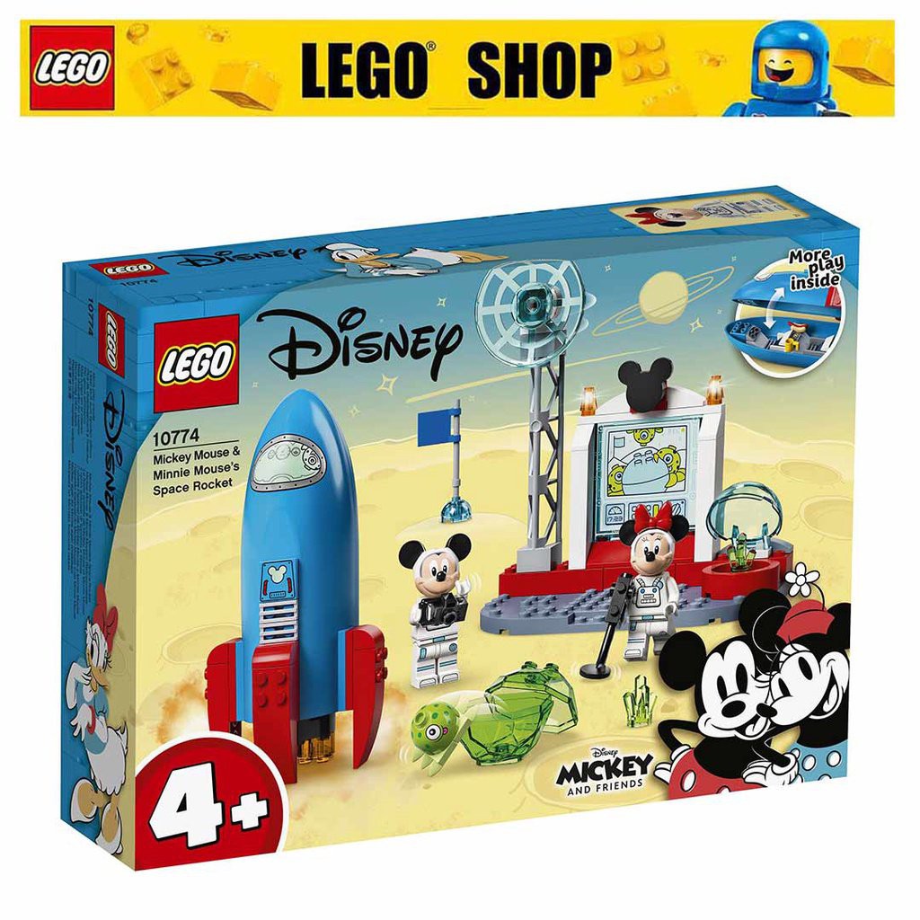 【จุด】LEGO® Mickey & Friends 10774 Mickey Mouse & Minnie Mouse's Space ...
