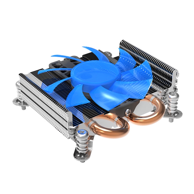 Pccooler S85 S89 2 Copper Heatstick 1U Ultra-thin CPU Cooler 8cm PWM ...