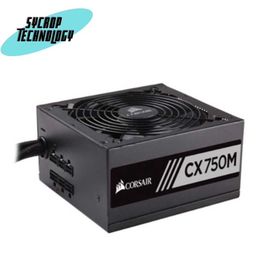 CORSAIR CX SERIES (CX750M) 750 WATT 80 PLUS BRONZE CERTIFIED MODULAR POWER SUPPLY | Shopee Thailand