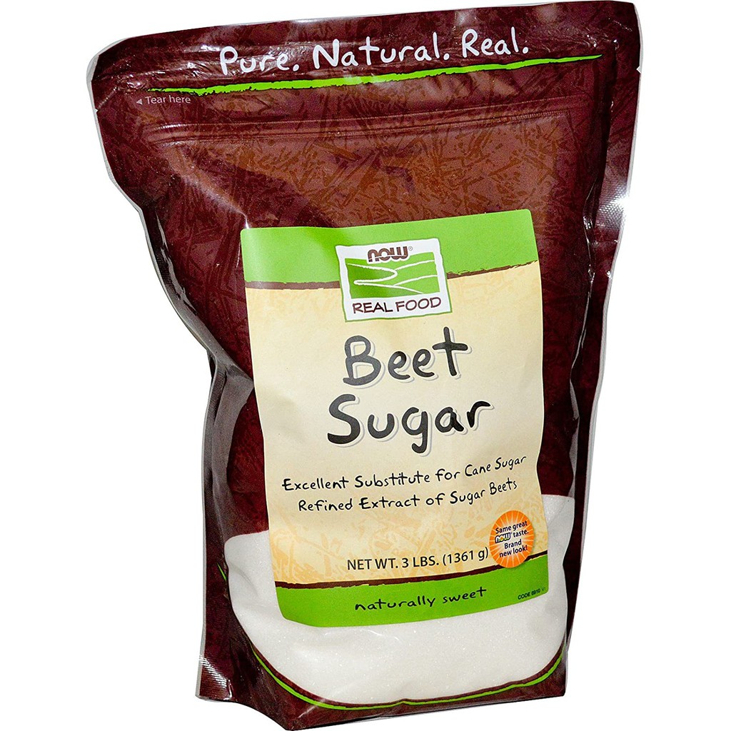 นำเข้าจากอเมริกา NOW Foods Beet Sugar 3-Pound น้ำตาล - ntdinfinity ...