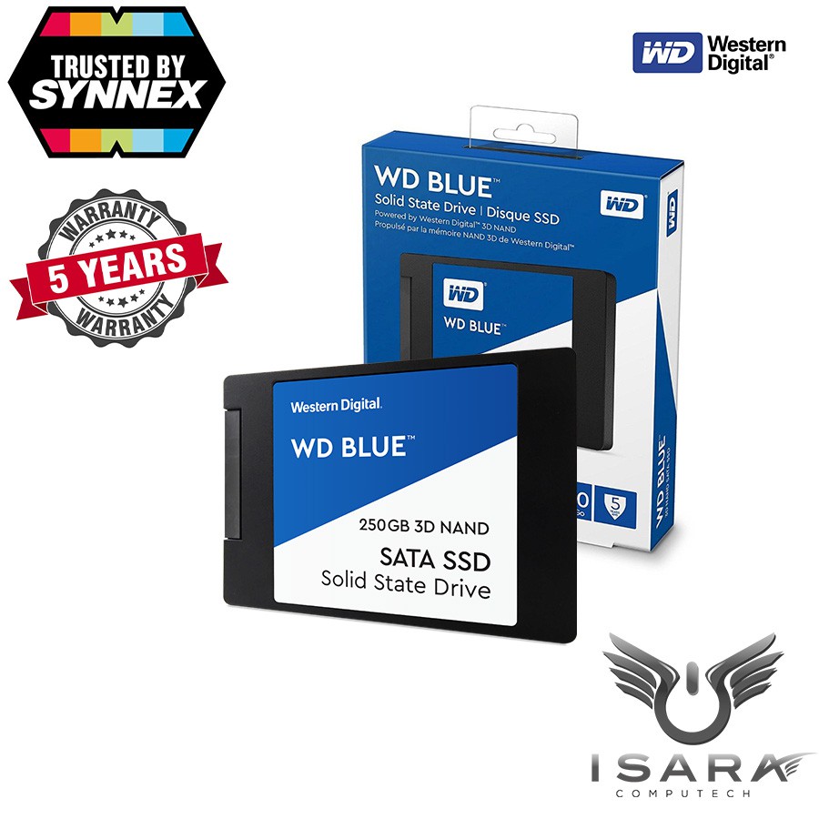 WD SSD BLUE 250GB 2.5 SATA - isaracomputech - ThaiPick