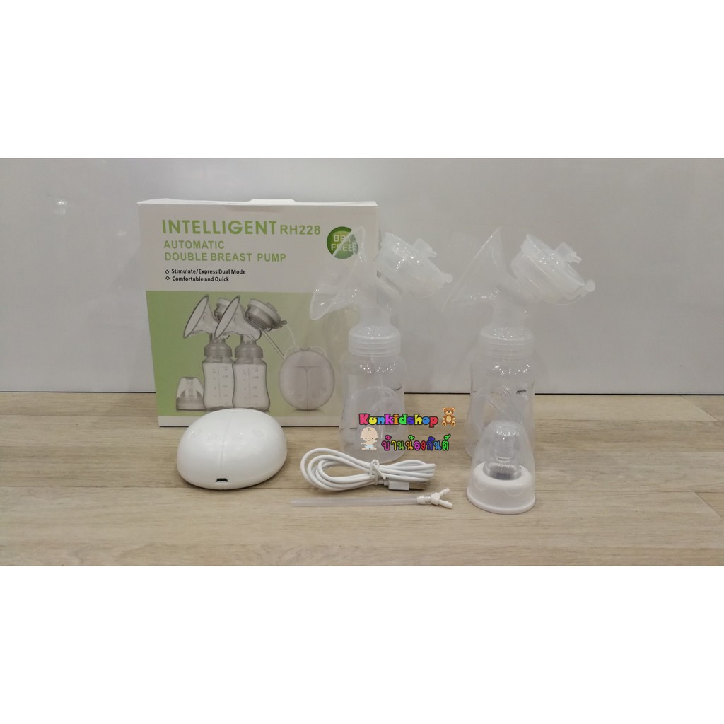 Electric breast pump ปั๊มคู่เต่าทอง ปั๊มนมไฟฟ้า RH228 - kunkid.shop ...