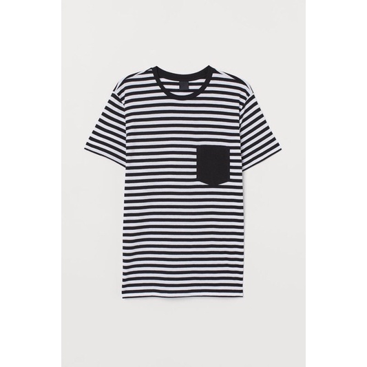 เสื้อยืด ทรงผู้ชาย แบรนด์ HM TSสามารถปรับแต่งได้ - gic62957lb - ThaiPick