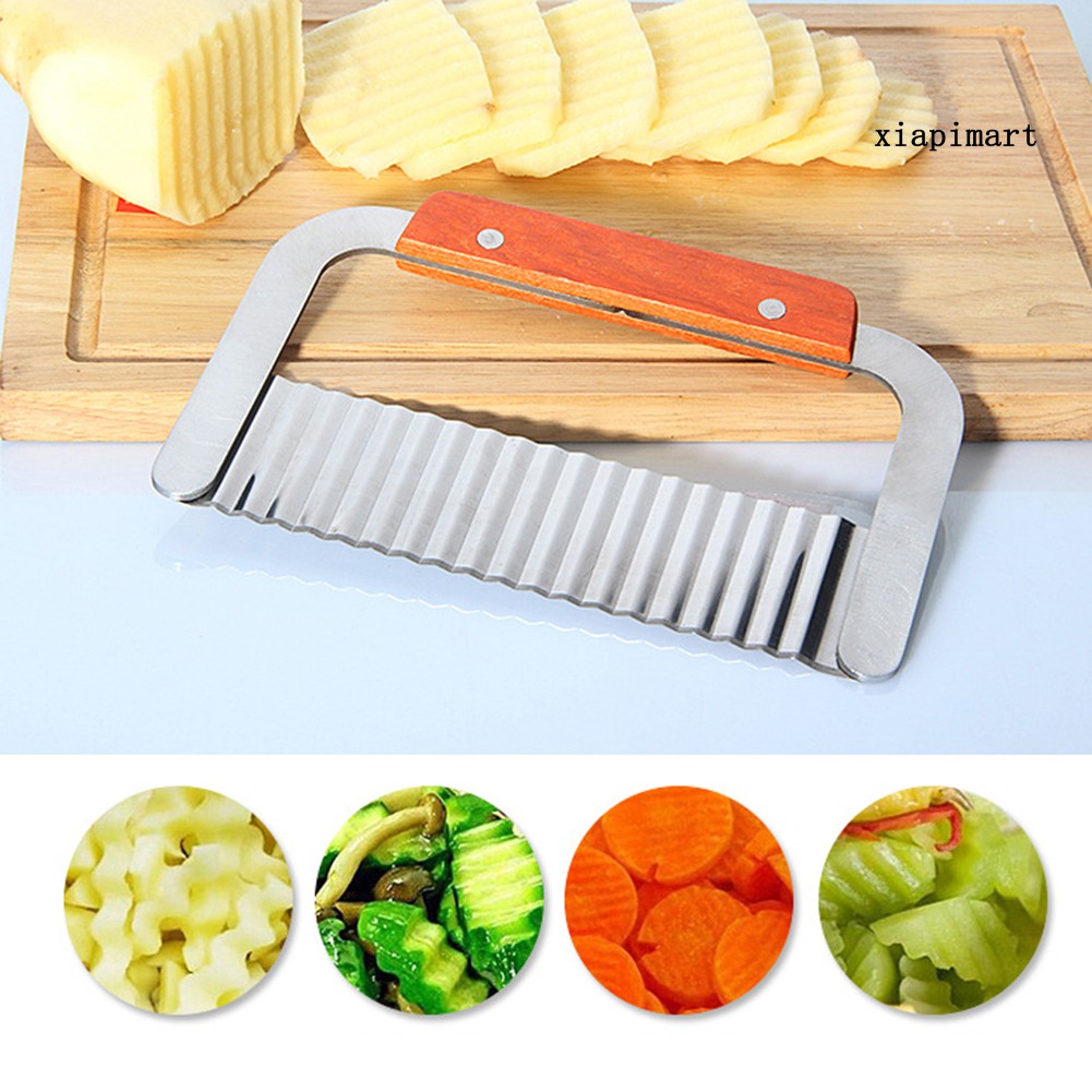 【Ready stock】Wavy Garnish Potato Vegetable Cutting Tool French Fry ...