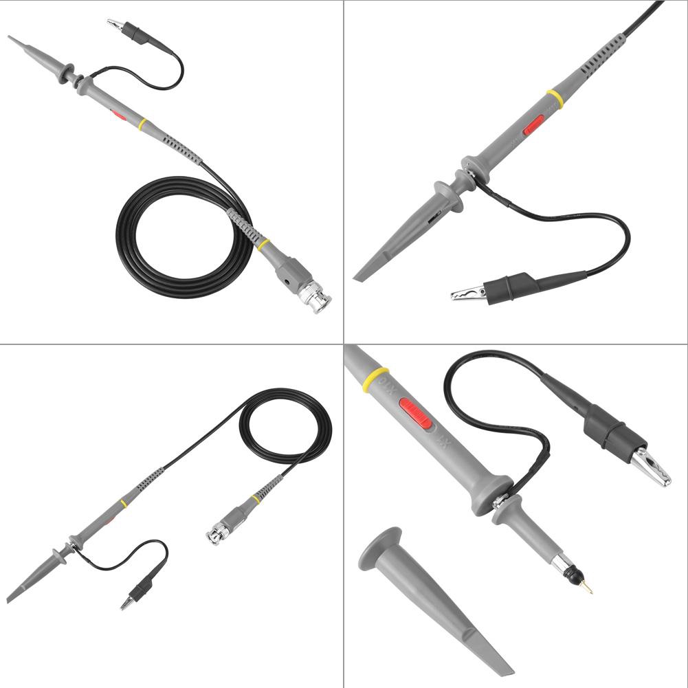 Precision Kit Cable Probe BNC Switchable 100Mhz 10X 1X / 2pcs Test ...