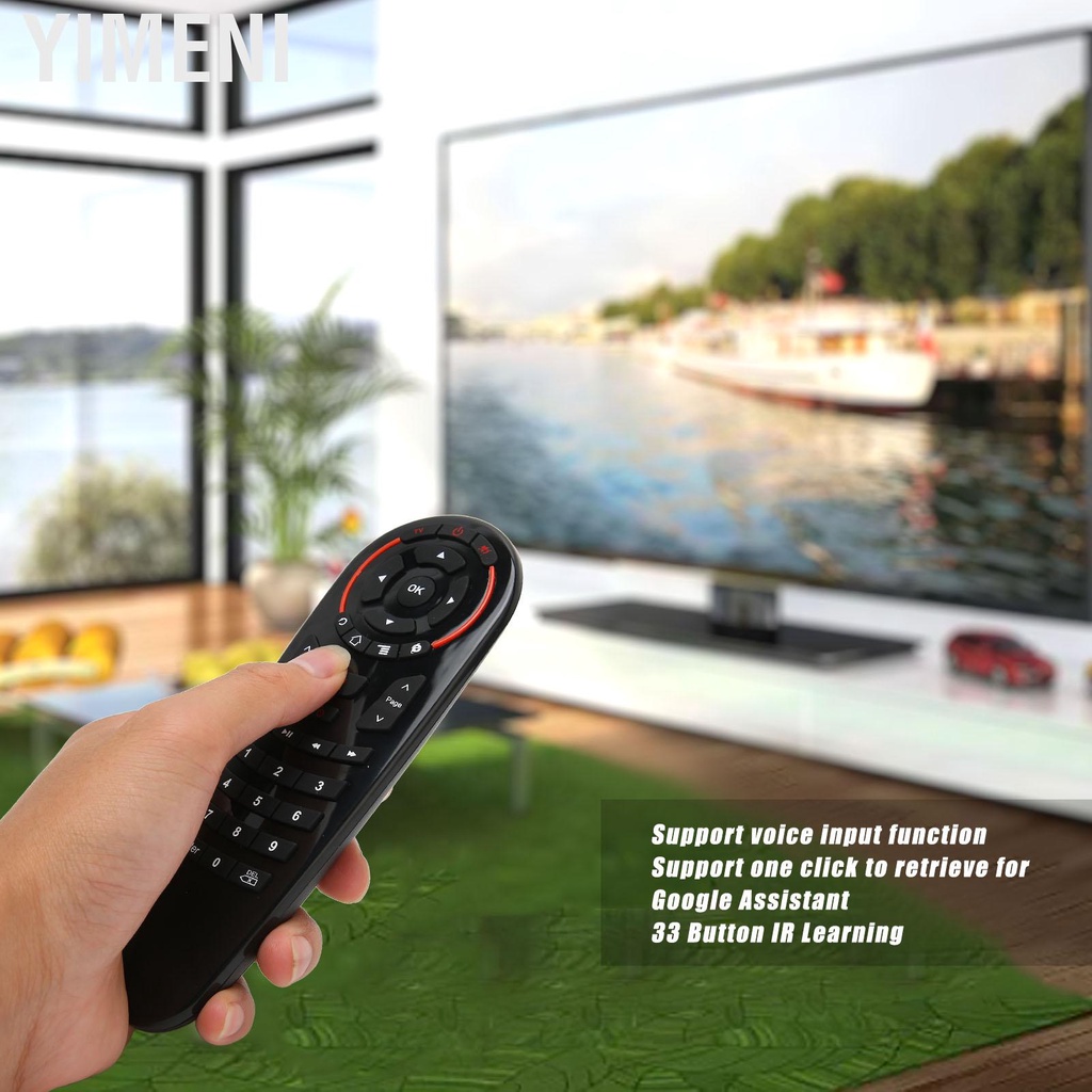 Yimeni Wireless Replacement Remote Minimalist 6 Axes Gyroscope Voice ...