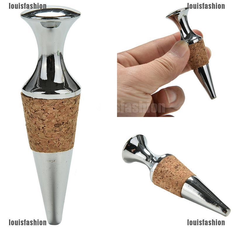 thro Zinc Alloy Glyptostrobus Wine Stopper Wine Cork Wine Bottles ...