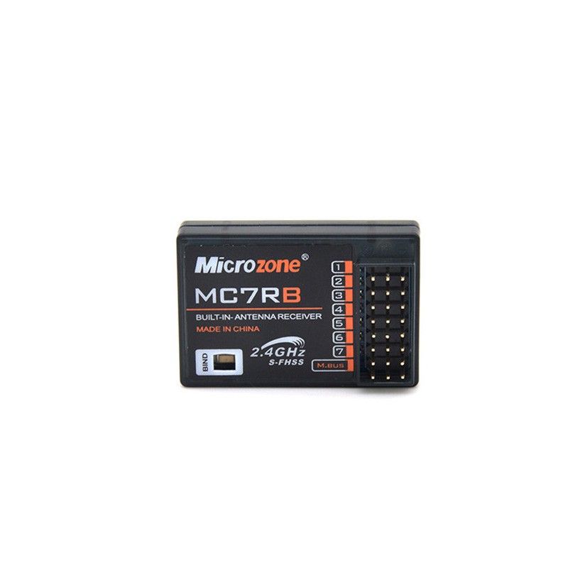 MicroZone MC7RB MC6RE MIni Receiver 6CH for MicroZone MC6C 2.4G 6CH controller transmitter ...