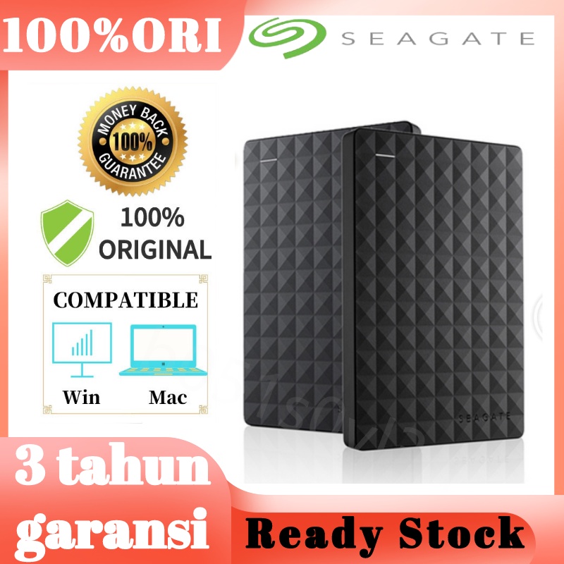 Seagate HardDisk 1TB 2TB Expansion ฮาร์ดดิสก์ HDD USB 3.0 External Hard ...