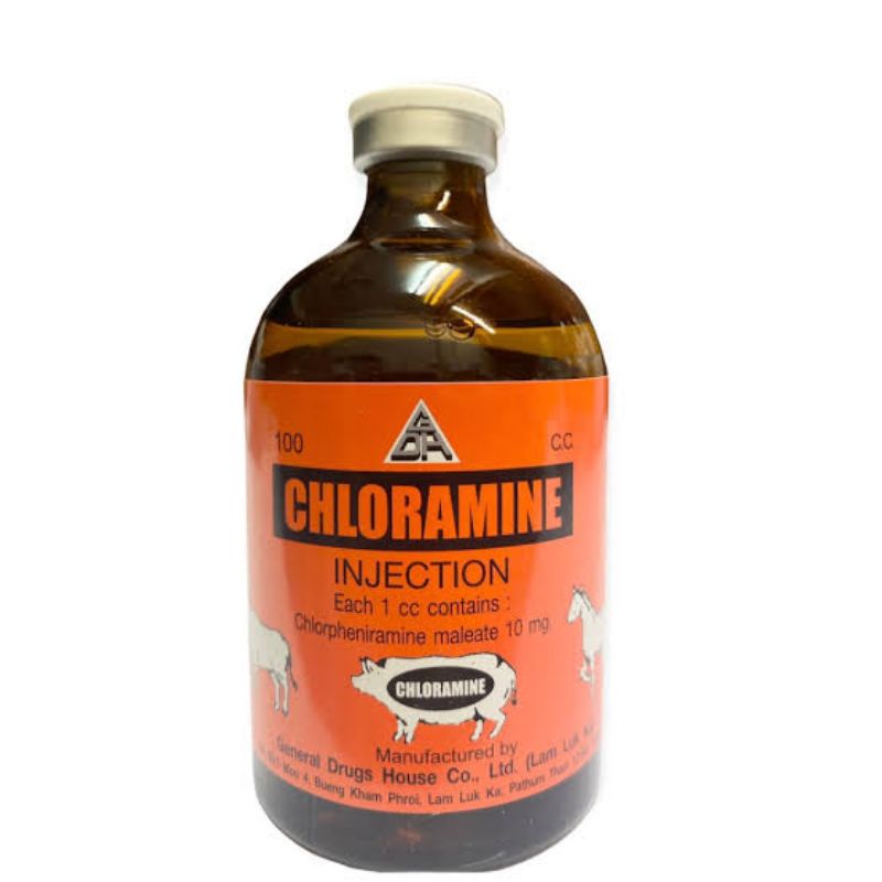 แก้แพ้ Chloramine คลอรามีน คลอเฟ นิรามีน หวัด แพ้อากาศ ลัมปีสกิน ...