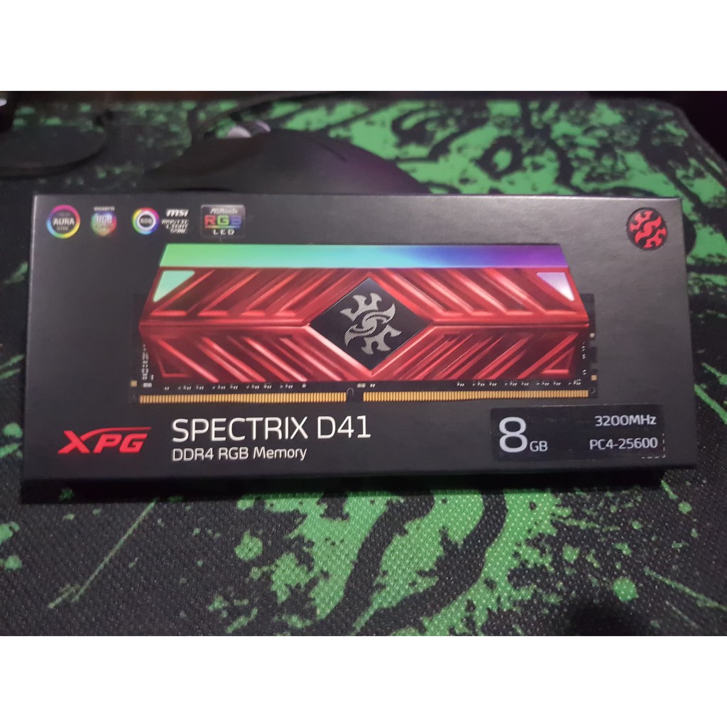 DDR4 8GB Bus 3600 Mhz RGB XPG SPECTRIX D60G LED RAM DIMM (AX4U36008G18I ...