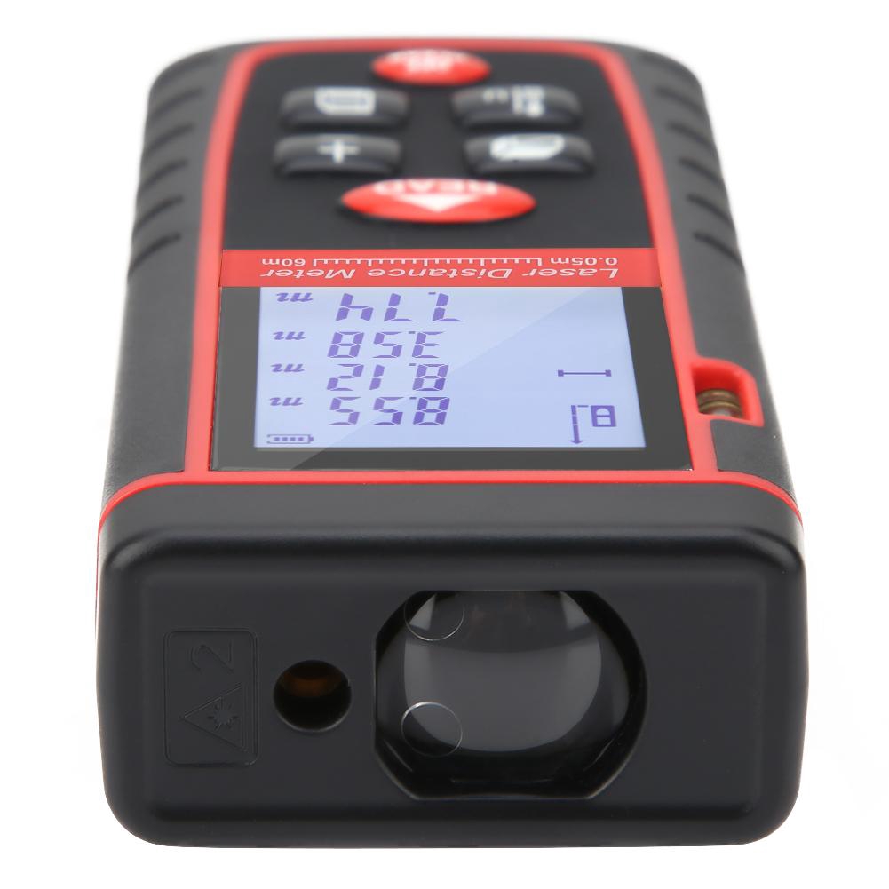 rz-s Display Tool Distance 60M Meter Laser Distance LCD Range Finder ...