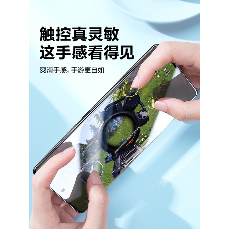 SmartDevil ฟิล์มกระจกนิรภัยไฮดรอลิค ขอบนิ่ม เต็มจอ ทรงโค้ง สีขาว สําหรับ Xiaomi Civi2 ...