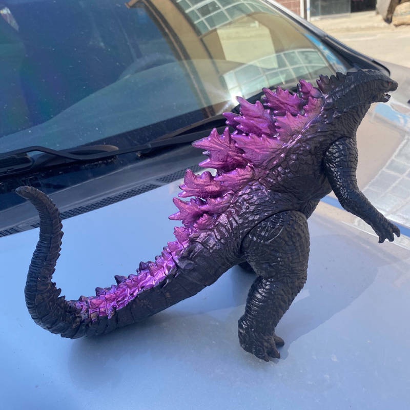 Barly Store Oversized Purple Light Godzilla New Godzilla Soft Rubber ...