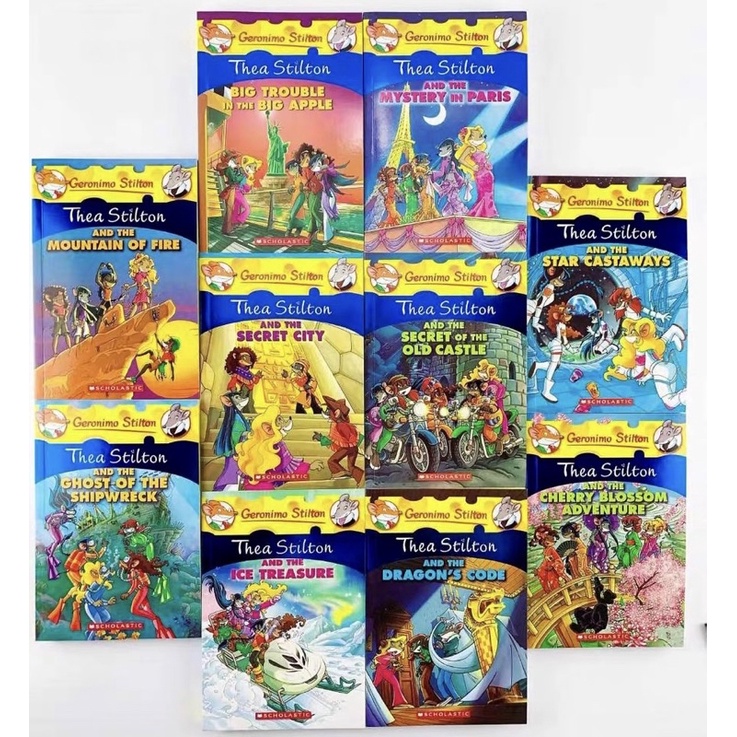 Thea Stilton The Sisterhood Set 1-10 Book Collection - wongimporter ...