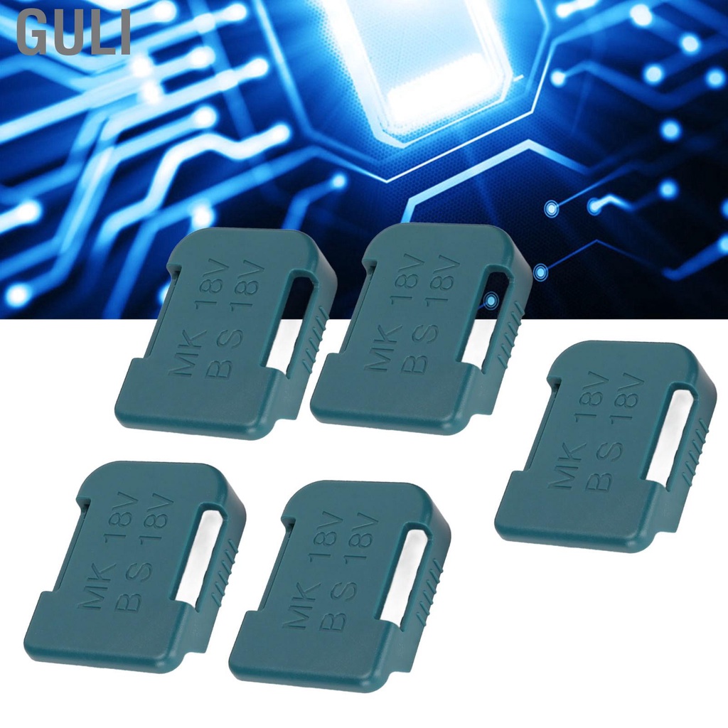 Guli 5x Li-Battery Base Prevent Loss Easy To Install ABS Battery Mounts ...