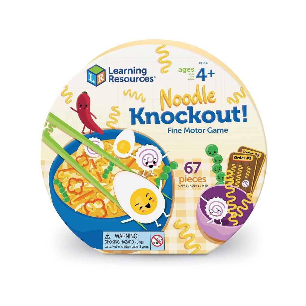 Noodle Knockout! – Fine Motor Game [Learning Resources] | Shopee Thailand