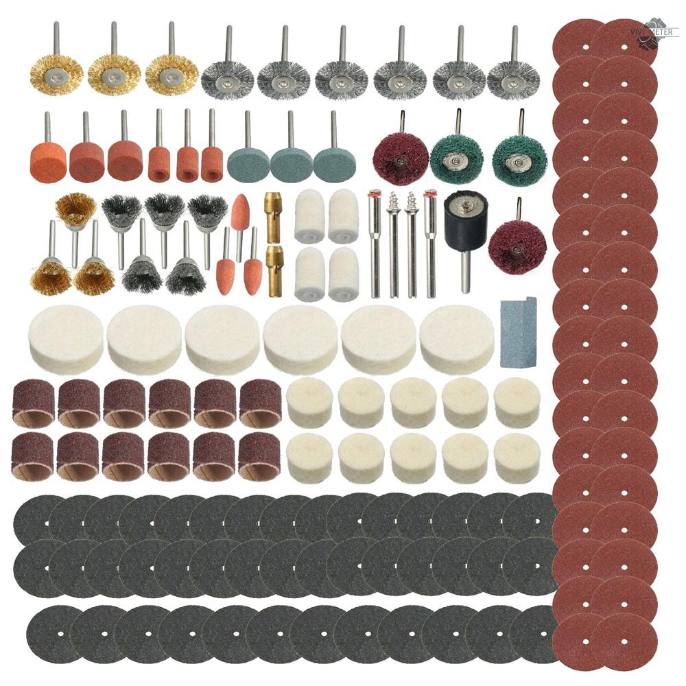 347Pcs Grinding Sanding Polishing Rotary Tool Wheel Accessory Kit Set ...