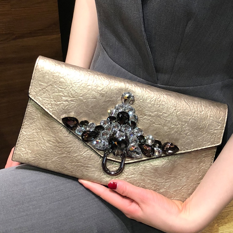 B2022 Women39s New Style Clutch Party Bag with Diamond Fashionable ...