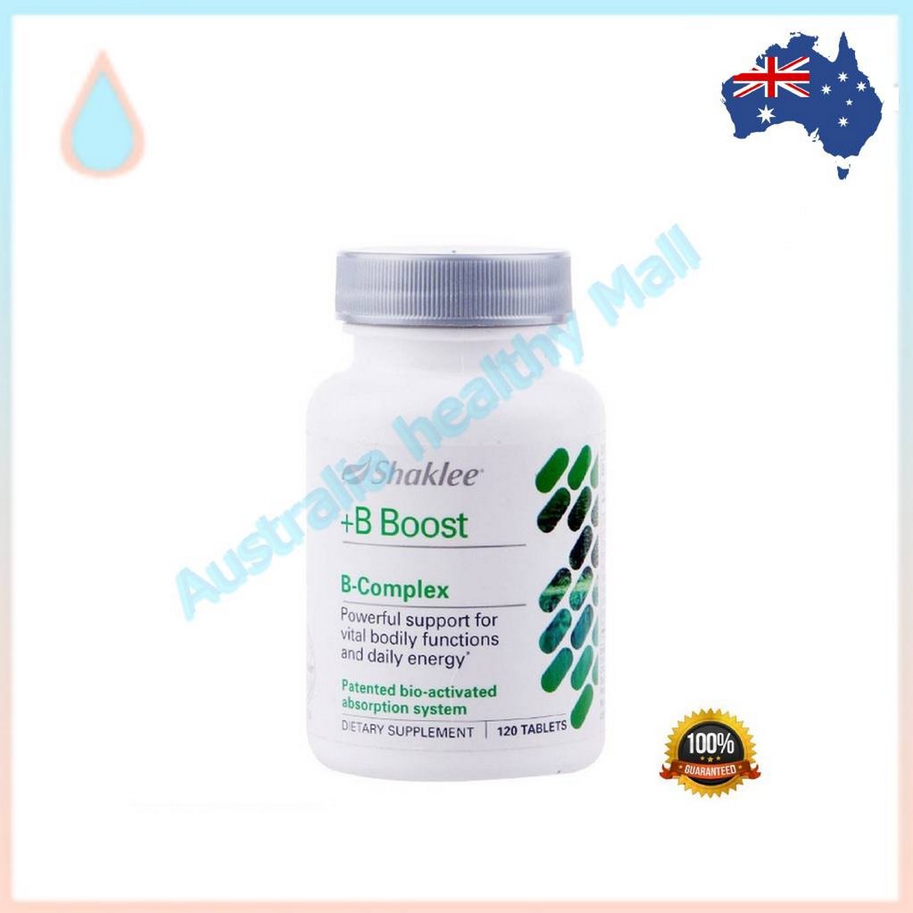 พร้อมส่ง Shaklee +B Boost B Complex Health Supplements 120 Tablets ...