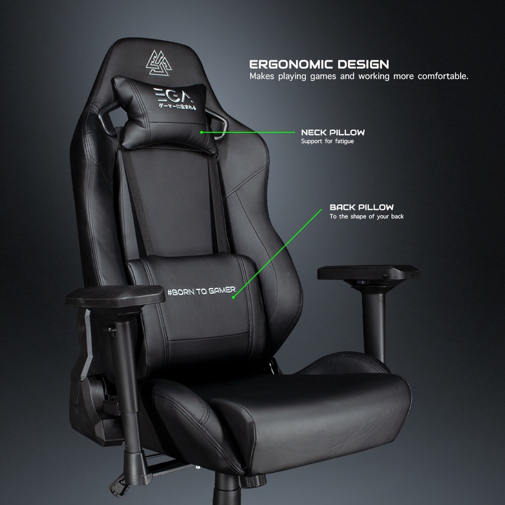 ของแท้สินค้าประกันศูนย์ 3 ปี EGA Gaming Seat G6 มีให้เลือก 3 สี ...