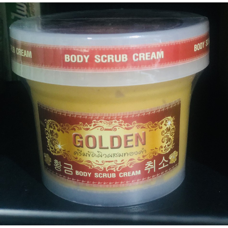 ครีมขัดผิวผสมทองคำ Body Scrub Golden ปริมาณ 500 ml - organic.products ...