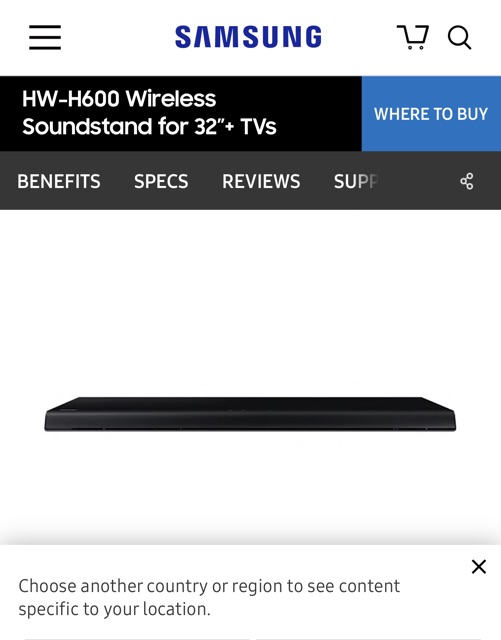 เครื่องเสียงซัมซุง Soundbar SAMSUNG HW-H600 - kongsanguanap - ThaiPick