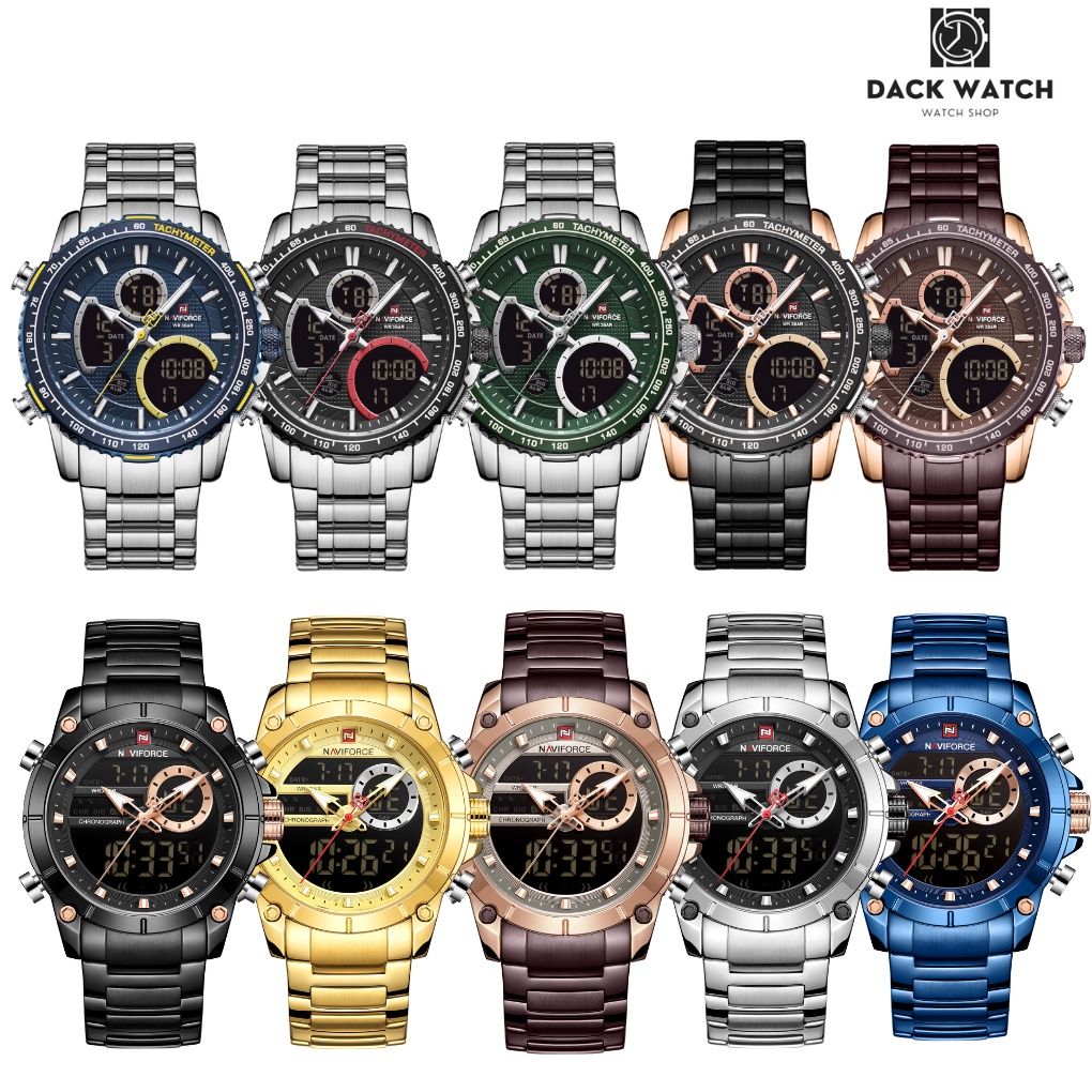 โค้ด NBA11NOV ลด 80 เครื่องไทยประกันศูนย์ Naviforce นาฬิกาผข้อมือผู้ชาย ...