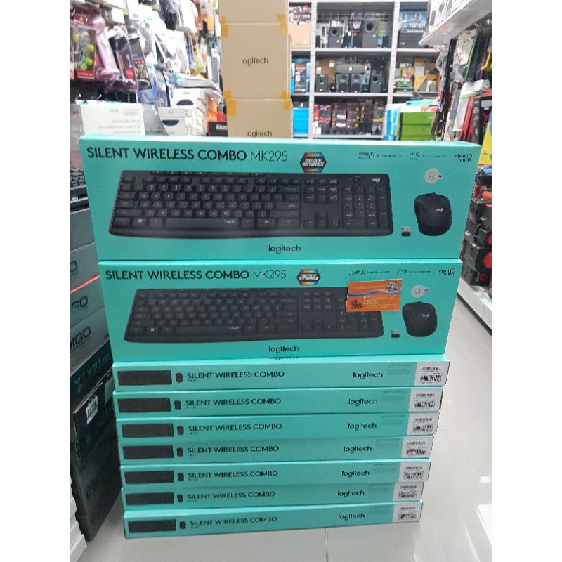 Logitech⚡️FLASH SALE⚡️ (ราคาโปรโมชั่น) New MK295 Wireless Mouse ...