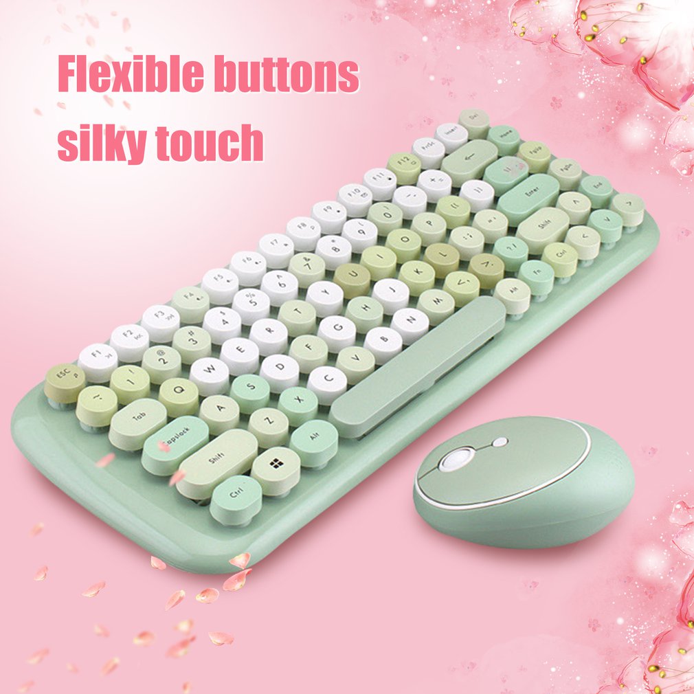 wireless keyboard and mouse set 2.4g multifunctional laptop computer ...