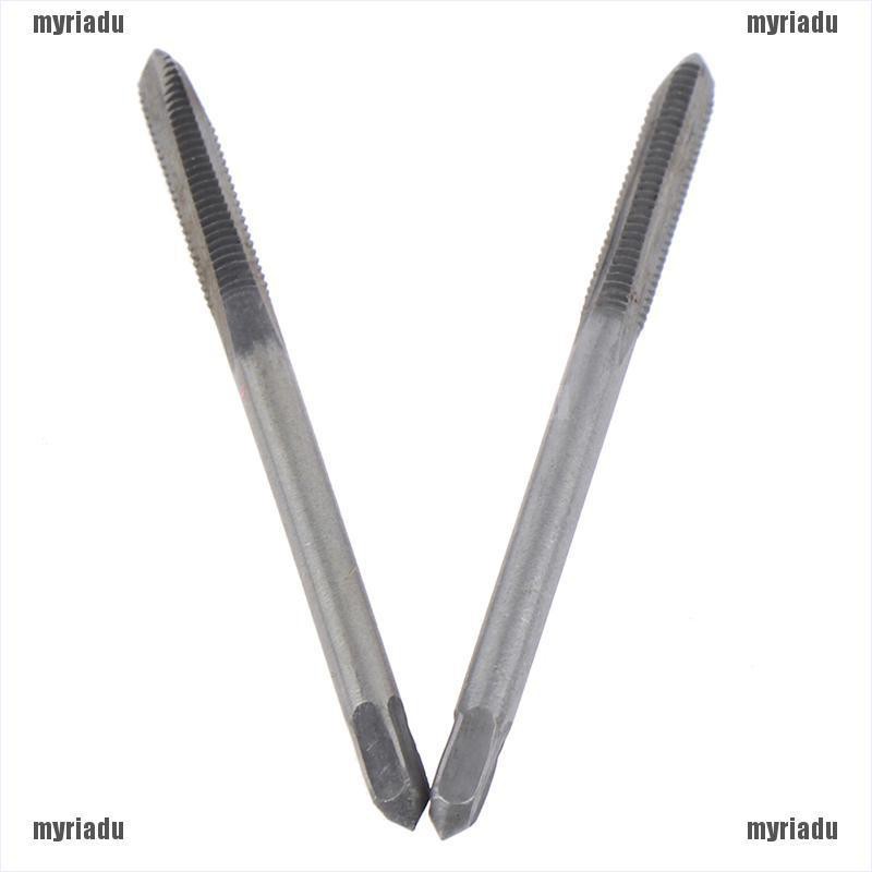 【MRDU】2pcs Straight Fluted Screw Thread Metric Plug Hand Tap Drill Hand ...