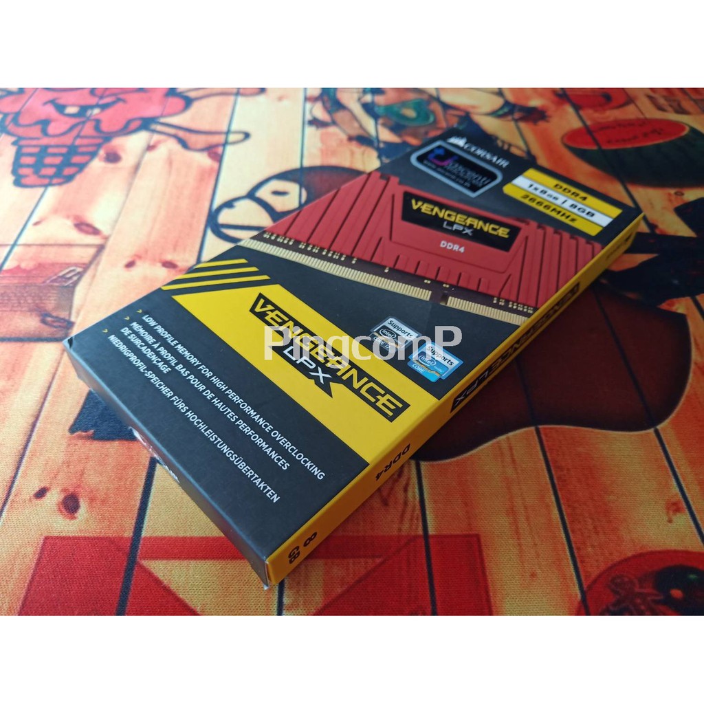 RAM DDR4(2666) 8GB Corsair Vengeance LPX Red (CMK8GX4M1A2666C16R ...