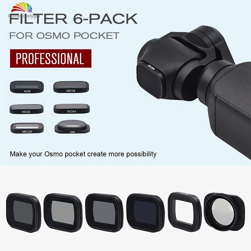 STARTRC OSMO Pocket Camera Filter CPL/UV/ND 4 8 16 32 64 Neutral ...
