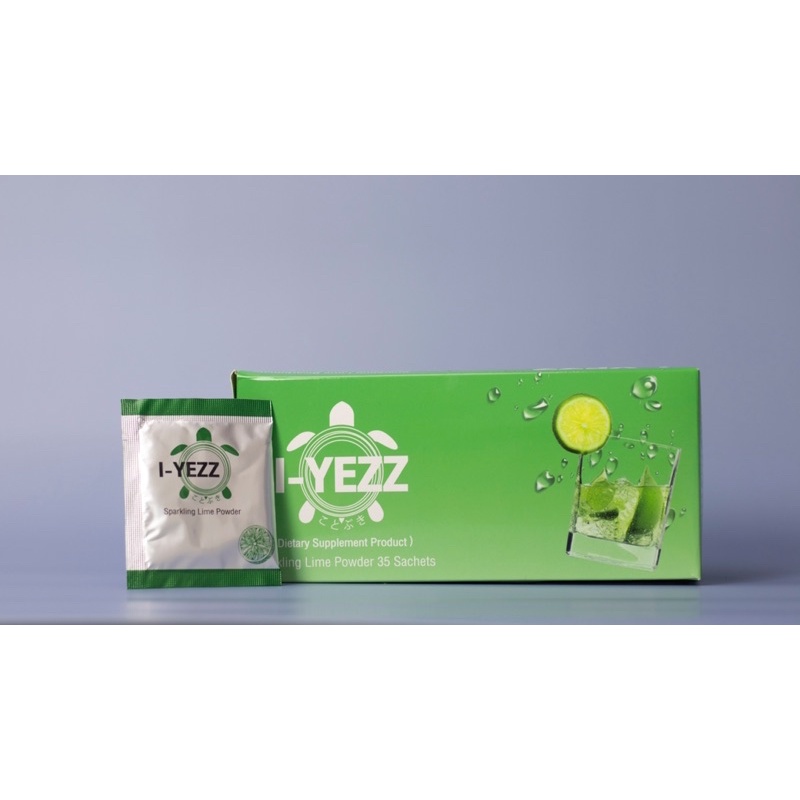 I-Yezz เครื่องดื่มรสมะนาว ชนิดผง ปรับสมดุลกรด-ด่างของร่างกาย กล่องละ35ซอง IYEZZ - cometio - ThaiPick