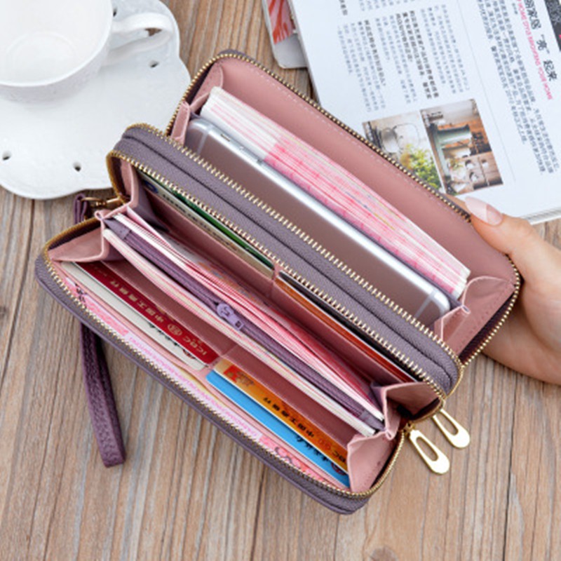 Women's Long Wallet Women's High Quality Fashion Retro Wallet Women's ...