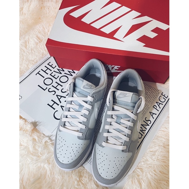 (พร้อมส่ง ของแท้100) Nike Dunk Low Pure Platinum Wolf Grey 8US ...