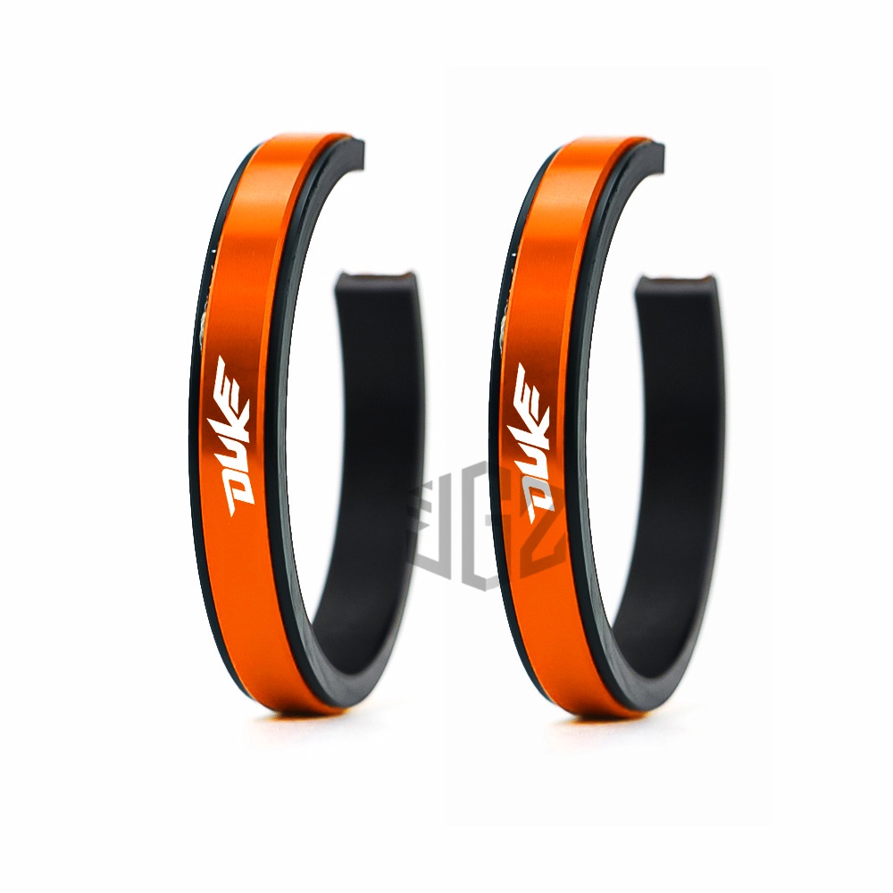 42-48mm DUKE Motorcycle CNC Shock Absorber Auxiliary Adjustment Rubber ...