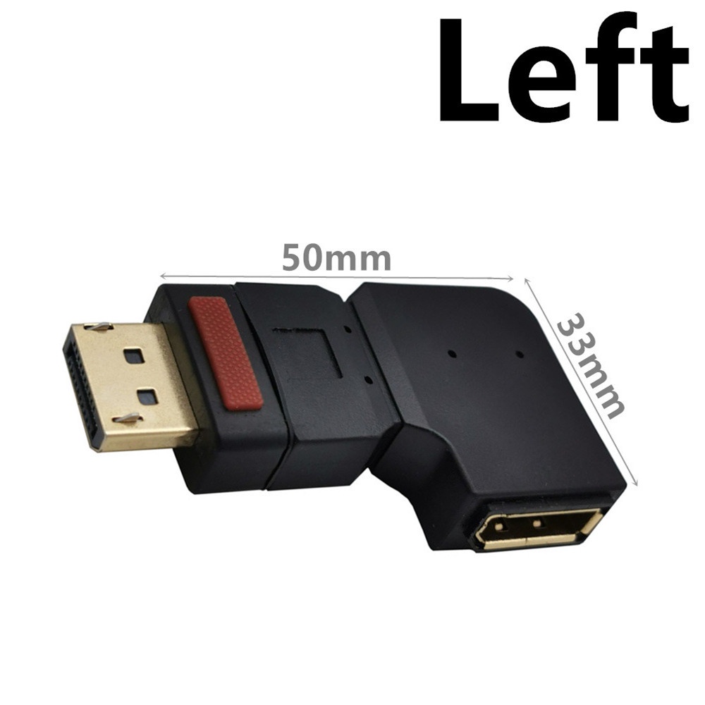 UP Down Left Right Displayport adapter Right angled DP adapter 4k60Hz ...
