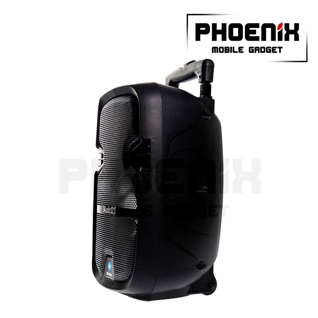 MUSIC D.J. รุ่น M-M991 ลำโพงบลูทูธ (ล้อลาก) รองรับ Bluetooth USB TF ...