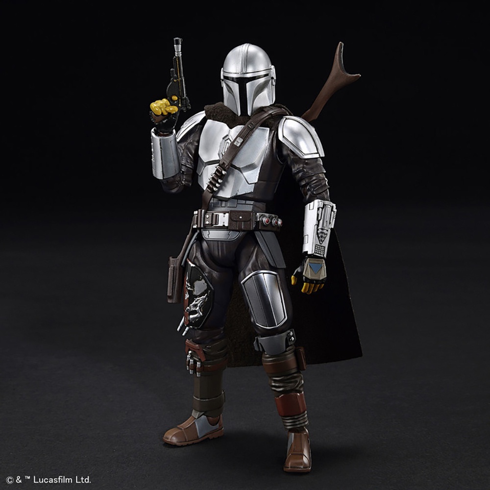 In Stock Bandai Star Wars 112 The Mandalorian Beskar Armor Silver ...